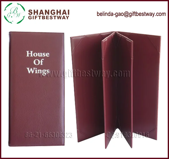 Restaurant Book Style Menu Holder - Enhance Your Dining Experience