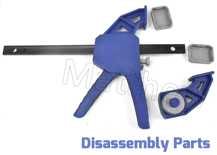 Quick Release Woodworking Plastic Bar Clamps With Deep Throat - Buy ...