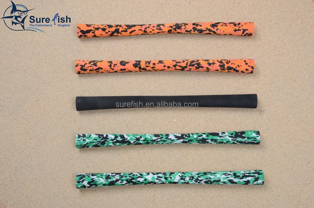 Custom Made Camo Color Eva Foam Handle Fishing Rod Grip - Buy Fishing ...