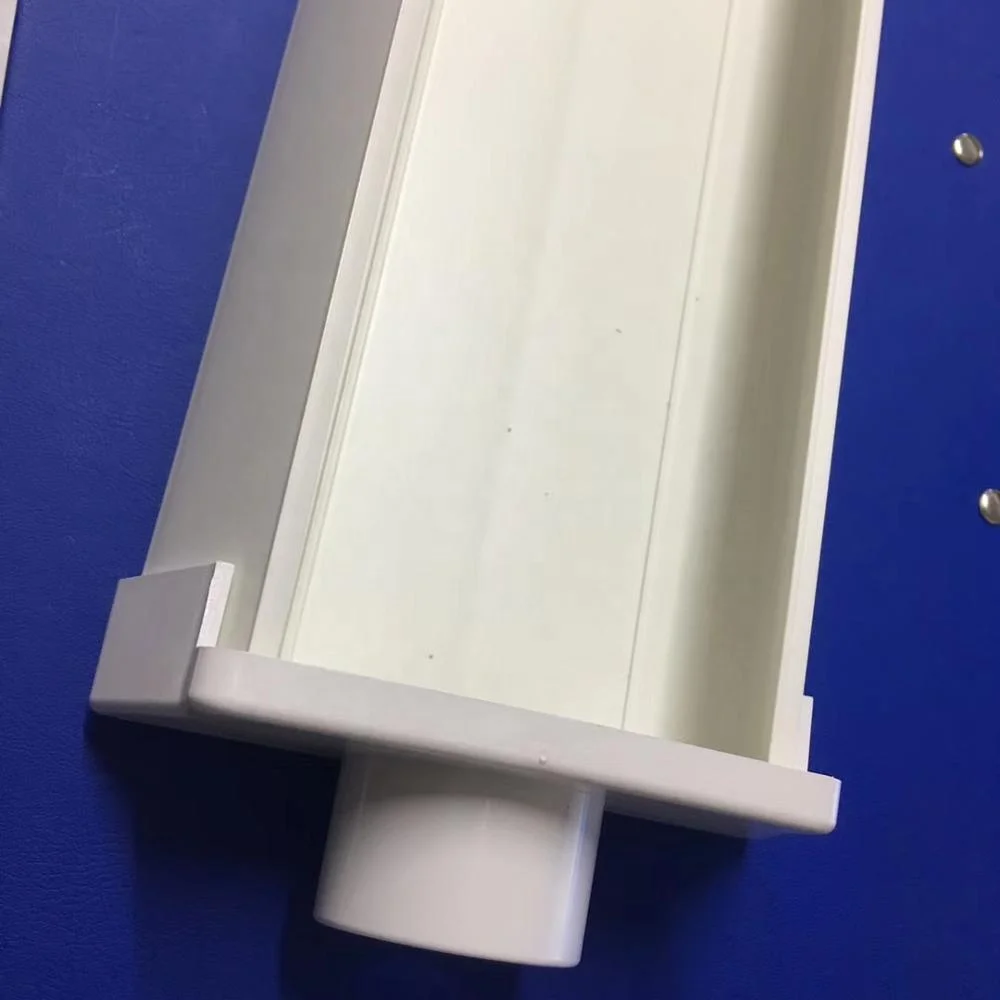 Customized Pvc Hydroponics Square Tube Nft System Kits Plastic Pipe For ...