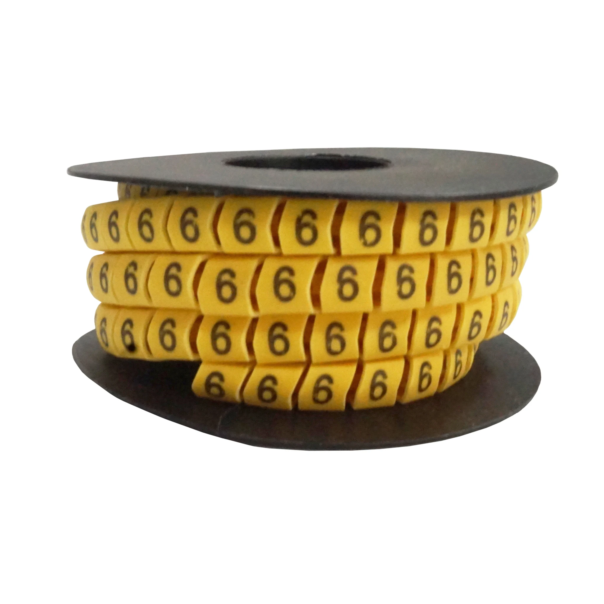 Yellow Pvc Ec-0 Type Cable Label Marker Size - Buy Ec Type Cable Marker ...