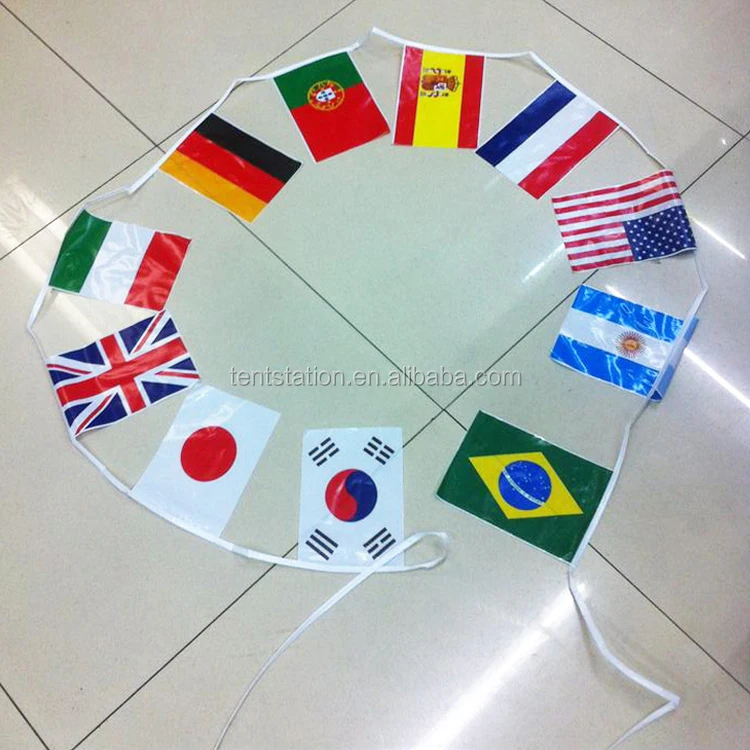 Outdoor Mini Triangle Bunting Flag,Decorative Flags On String - Buy ...