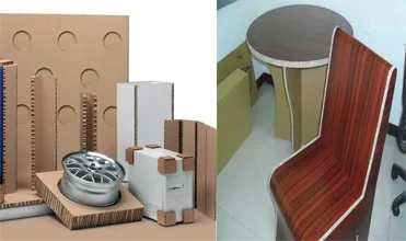 Corrugated Honeycomb Paper Core Board for Display Stand