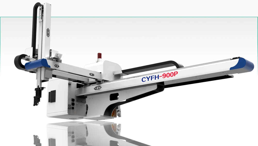 3 Axis Servo Motor Drivern Robot Arm For Injection Molding Machine High ...