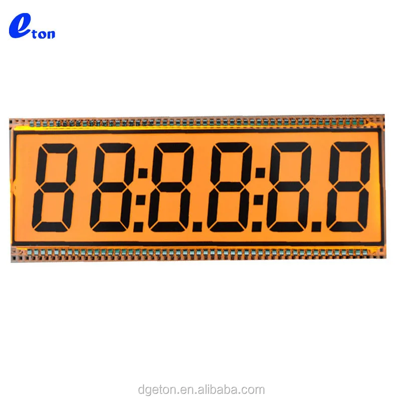 Custom 14 Segment Display - 6-Digit LCD by Eton