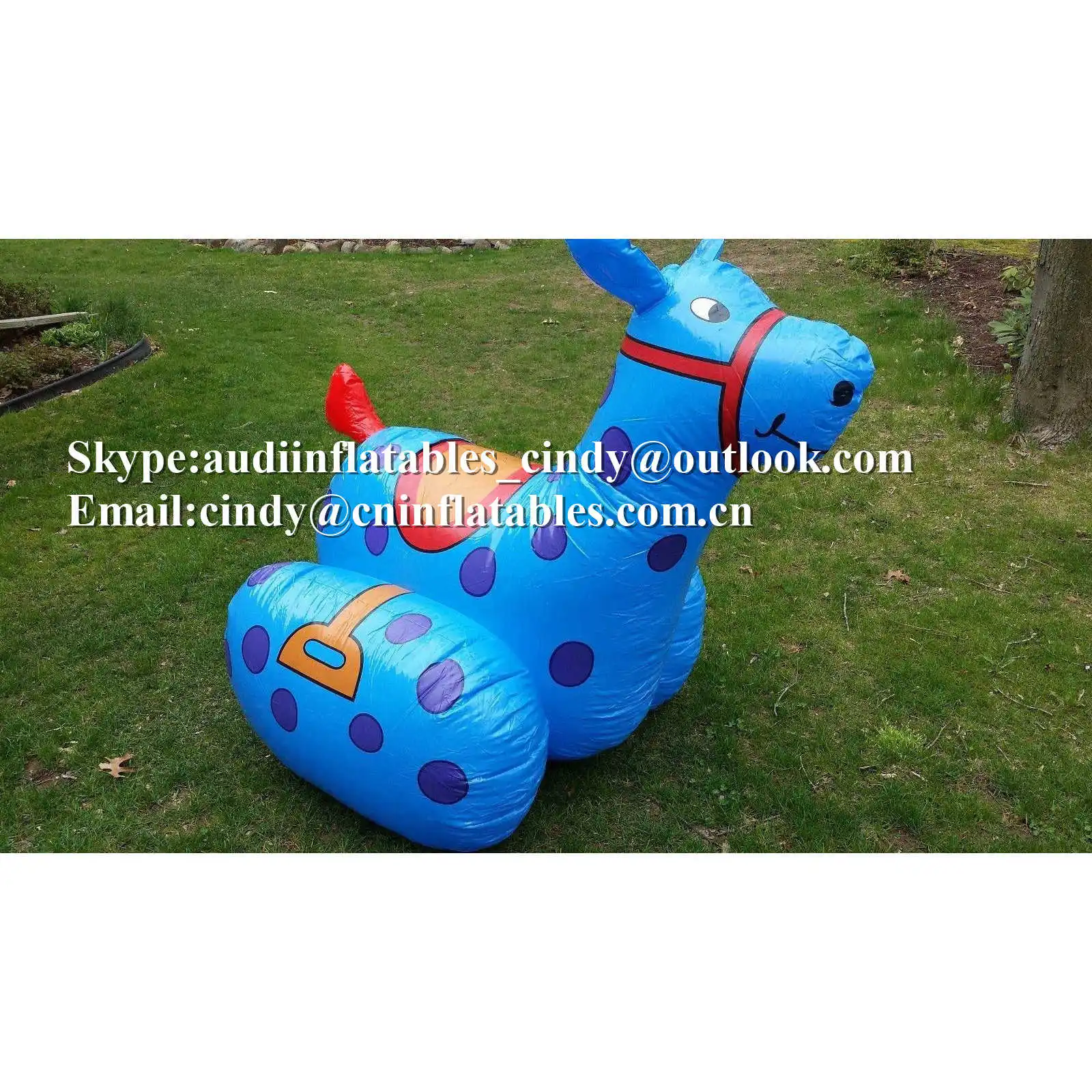 Abdl Rocking Horse - Inflatable Fun for Kids & Adults