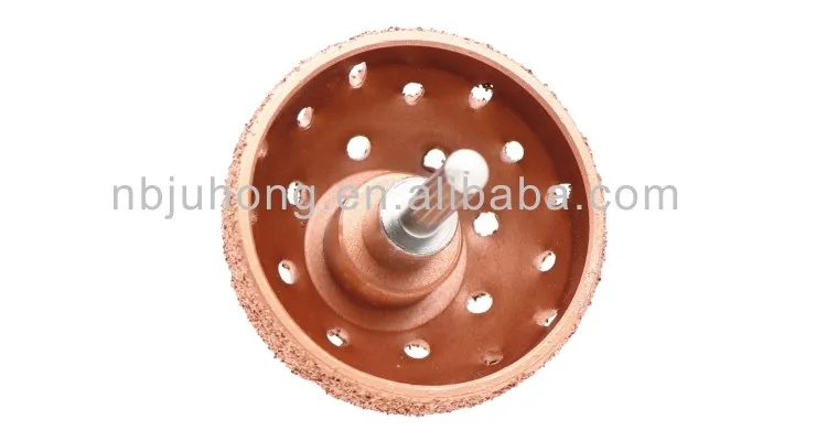 High Quality Large Buffing Wheel Tungsten Carbide Rasp /contour Cup W ...