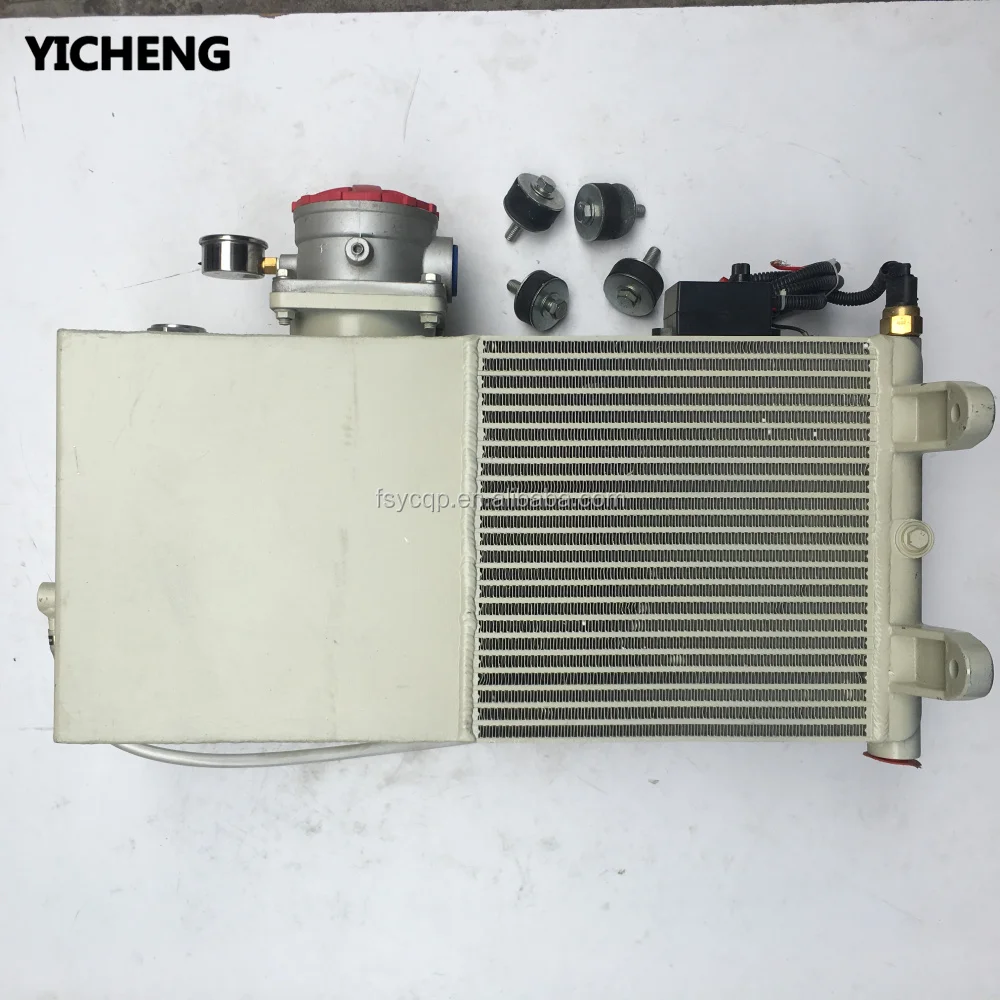 Mitsubishi Fuso Concrete Mixer Truck Hydraulic Oil Cooler Radiator ...