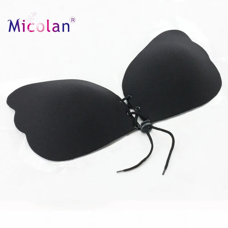 Wing Shape Design Invisible Adhesive Bra Push Up Bras For Women - Buy ...