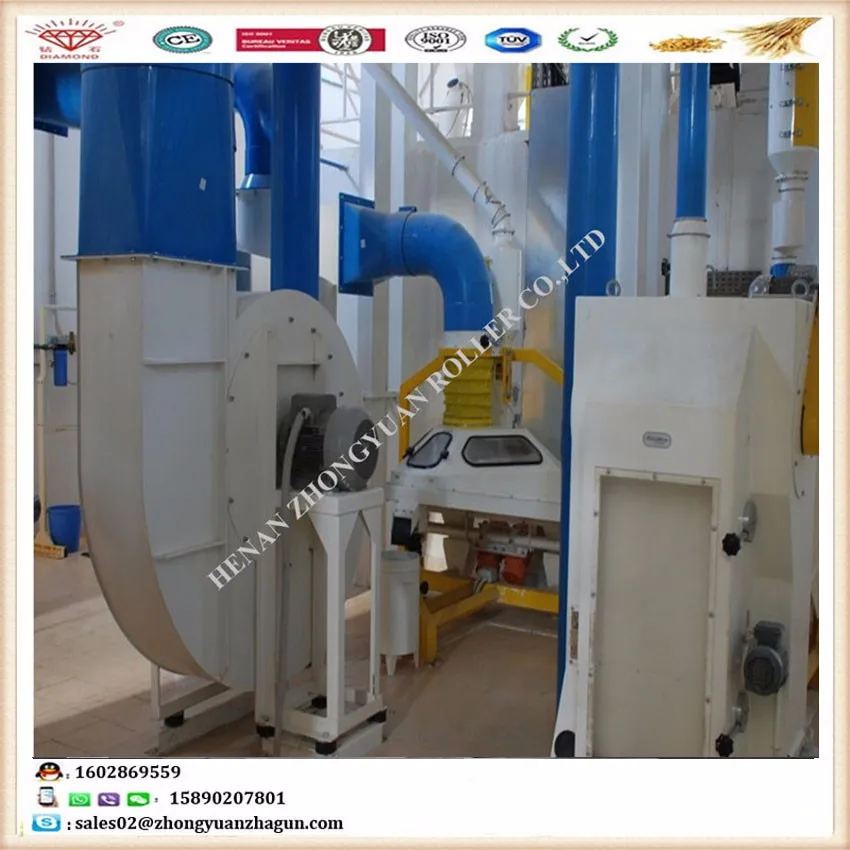 High/low Pressure Centrifugal Blower Wheat Flour Mill Equipment ...