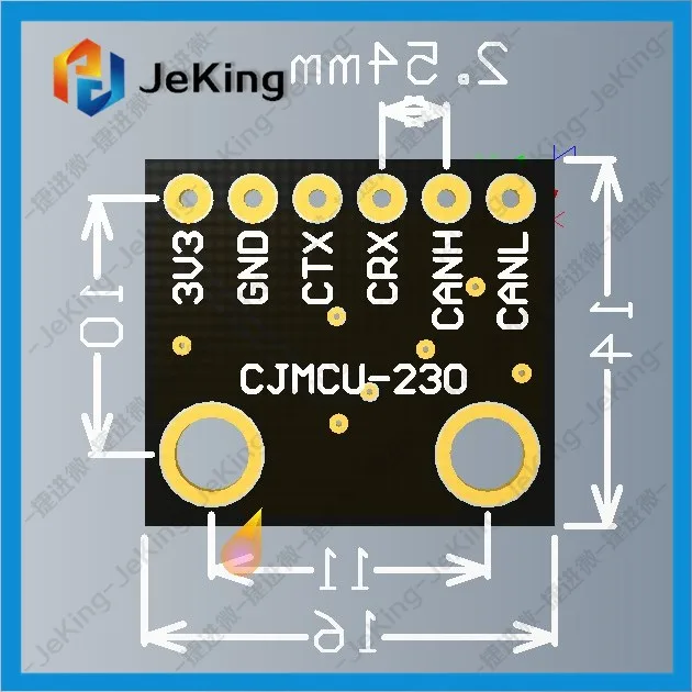 Cjmcu 230 Puede El Módulo De Comunicación Del Transceptor Del Autobús Sn65hvd230 Buy Cjmcu 230