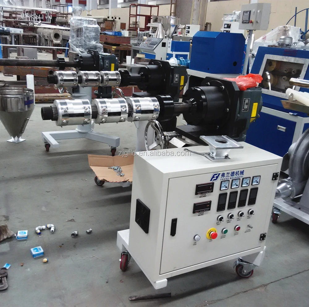 SJ25 Single Screw Mini Plastic Lab Extruder Machine