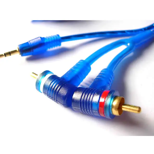 Car Audio Hifi 3.5mm Stereo To 2rca Cable - Buy 3.5mm Stereo To 2rca ...