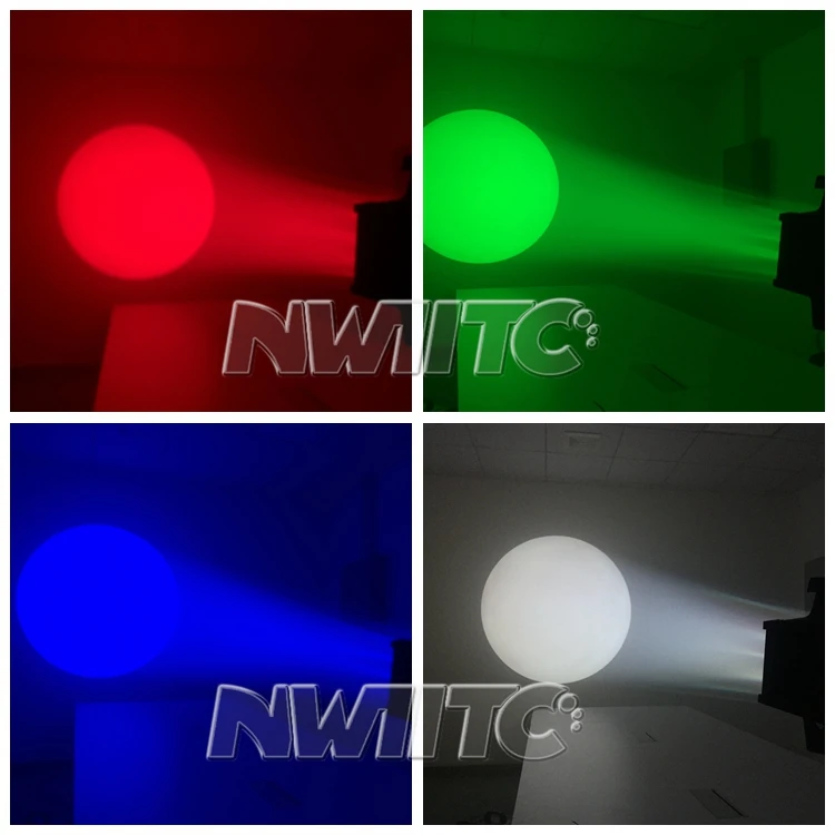 S-15 Iris Leko Ellipsoidal Spotlight Zoom 180w RGB 3in1 LED Profile ...