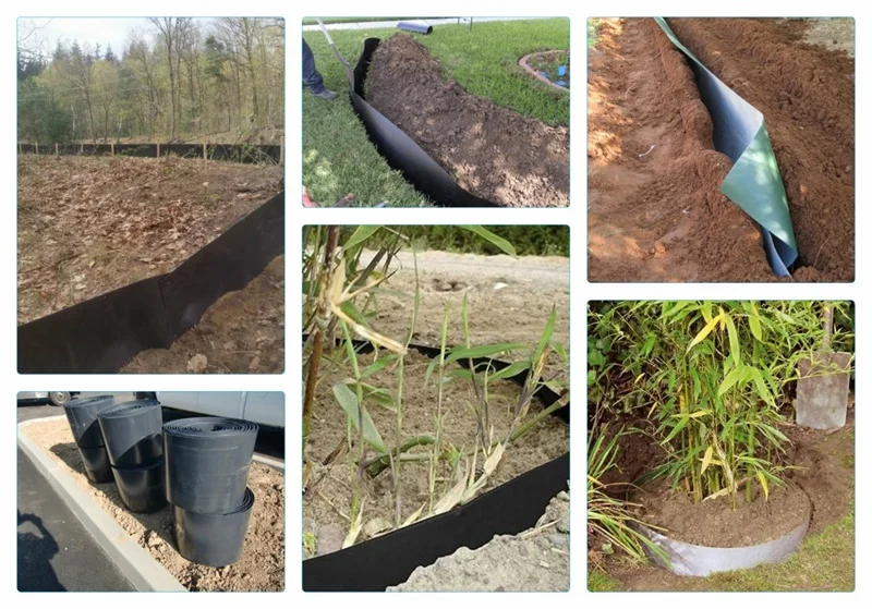 Plastic Hdpe Geomembrane Road Root Barrier/edge/fence Isolation ...