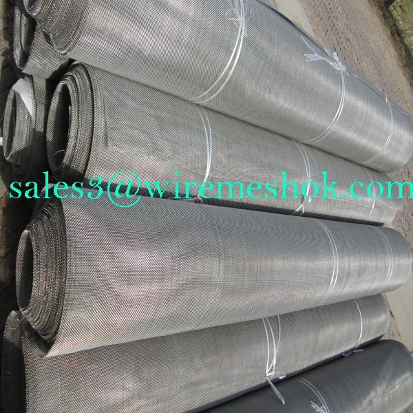 35 Micron Stainless Steel Wire Mesh / Wire Mesh Filter / Ss Wire Cloth ...