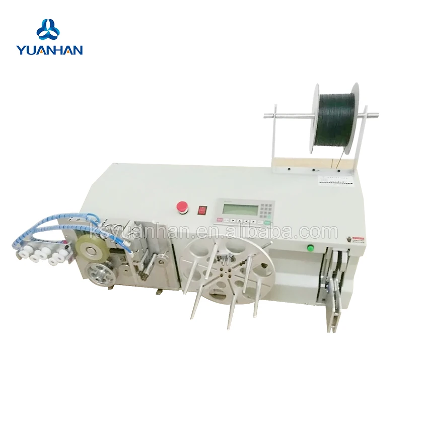 Automatic Length Count Wire Rewinding Cutting Spooler Machine For Wire ...