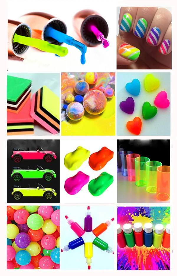 Kolortek Fluorescent Dyes - Neon Pigments for Bougie 5 Fluo