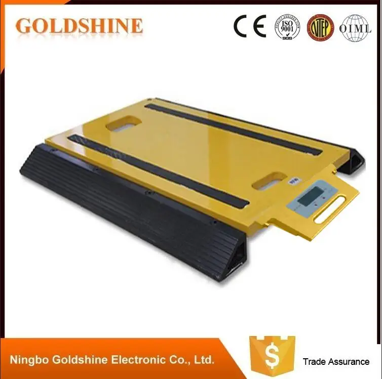 Portable Counting Scale Load Cell Axel Scale Weighing Pad Itself With ...