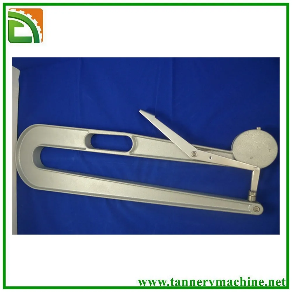 TH-A45 decimal thickness gauge meter for leather measuring instrument ...