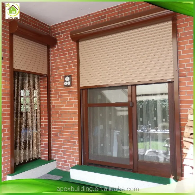 European Rolling Shutter Windows Motorized Roller Shutter - Buy ...