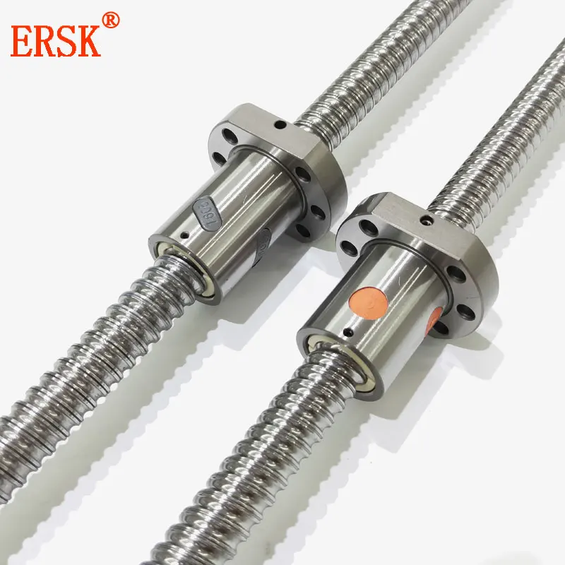 Ball Screw Spindle 12mm 16 20 25 32 40 50 63 80mm Ball Screw Shaft And ...
