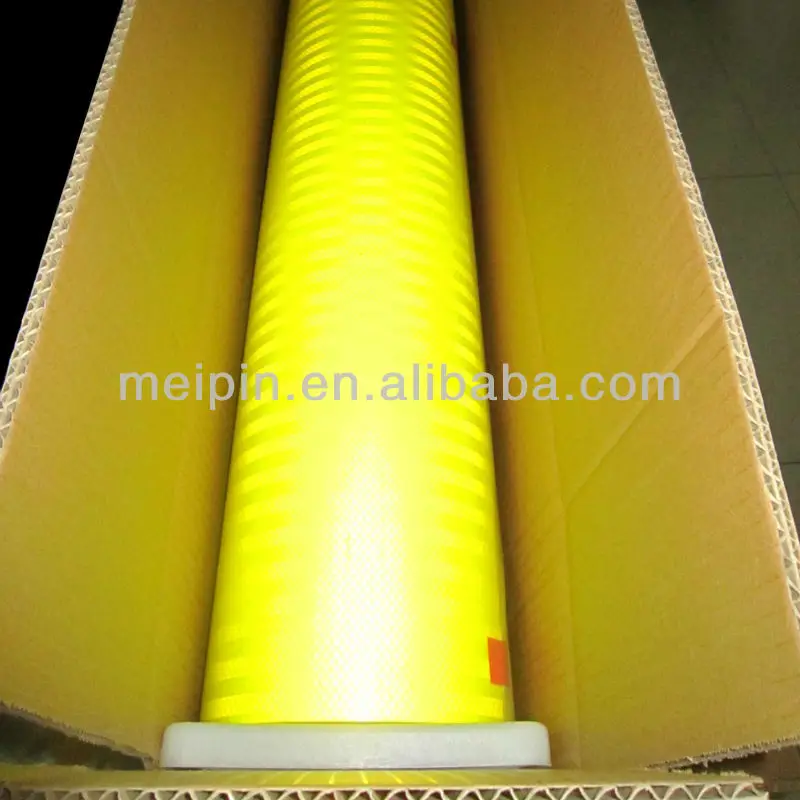 High Intensity Prismatic Diamond Grade Reflective Vinyl Fluorescent ...