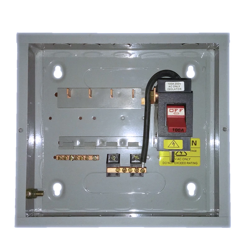 Panel Board 4 Way Mcb Distribution Box With Main Switch Electrical ...