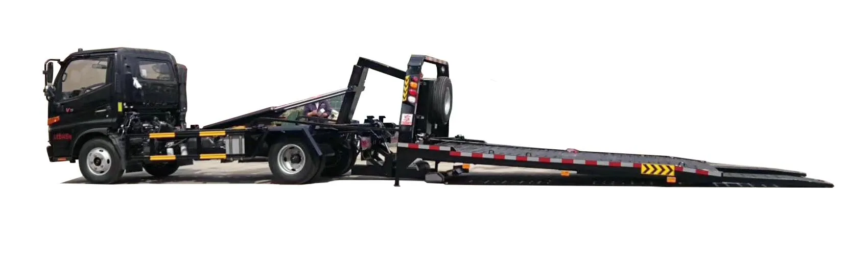 3 Tons Breakdown Lorry 0 Degree Slide Full Landing Wrecker Tow Truck ...