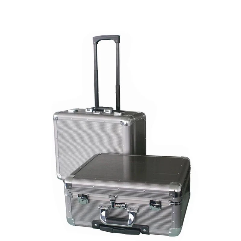 Customized Size High Quality Carrying Trolley Aluminium Flight Case ...