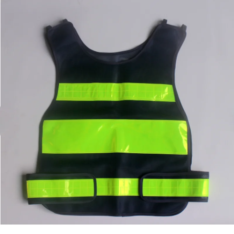 Fluorescent Yellow High Vis Reflective Tactical Sash Vest Flame ...