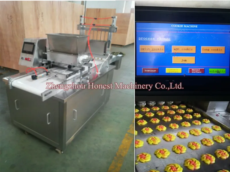 Commercial Cookies Dropper Machine / Cookie Dough Extruder Price - Buy ...