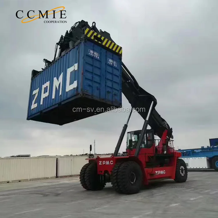 45ton Zpmc/kalmar Drf450 Reach Stacker Good Quality - Buy Kalmar Drf450 ...