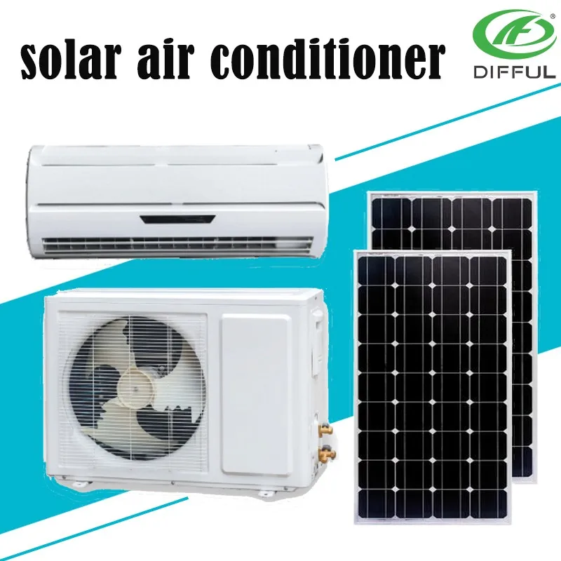 Dc48v Solar Power Air Conditioner For Home Use Dc Solar Air ...
