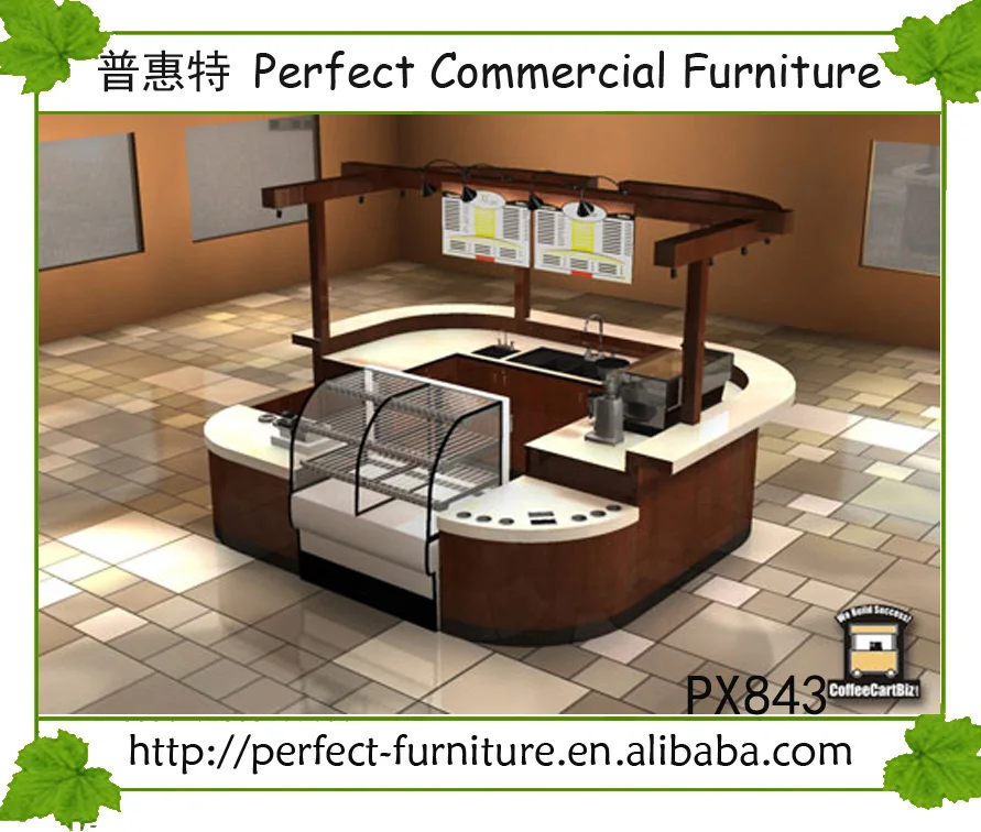 Wooden Kiosk Cafe Display Stands Nestle Coffee Kiosk For Sale - Buy ...