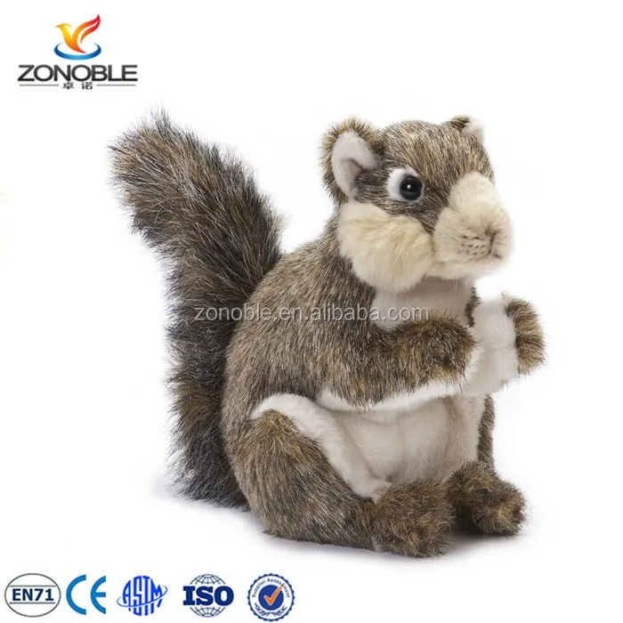 Funny Custom Low Price Brown Stuffed Squirrel Toy Wholesale Cuddly Soft ...
