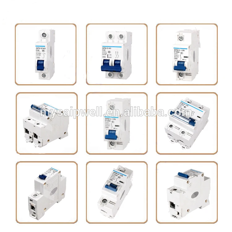 주요 회로 차단기 Mcb 션트 트립 회로 차단기 Spm1 1le 63c32 Buy 주요 회로 차단기 Mcb 트립 회로
