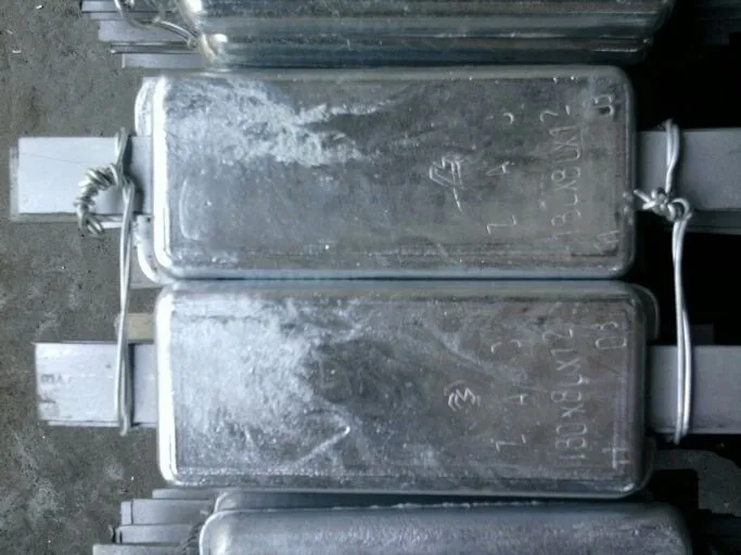 Astm B418 Forged Zinc Sacrificial Anode For Condenser - Buy Zinc Anodes ...