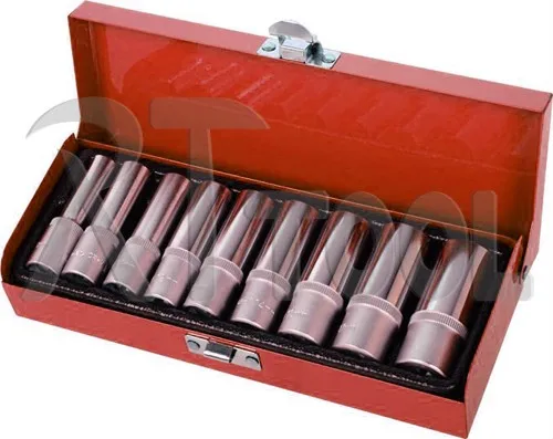 9pcs Deep Socket Wisent Tools Used Automotive Tools Metal Tool Set ...