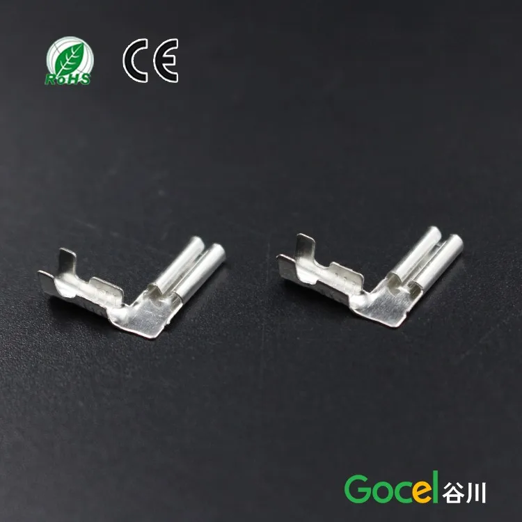 110 Series,Brass Elbow Flag Terminal Connector,Battery Terminal Dj627-2 ...