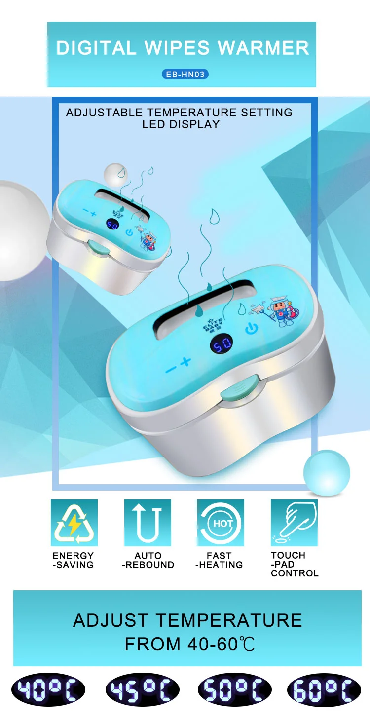 15w Rebound Structure Wet Wipes Warmer Hn03 - Buy Wet Wipes Warmer ...