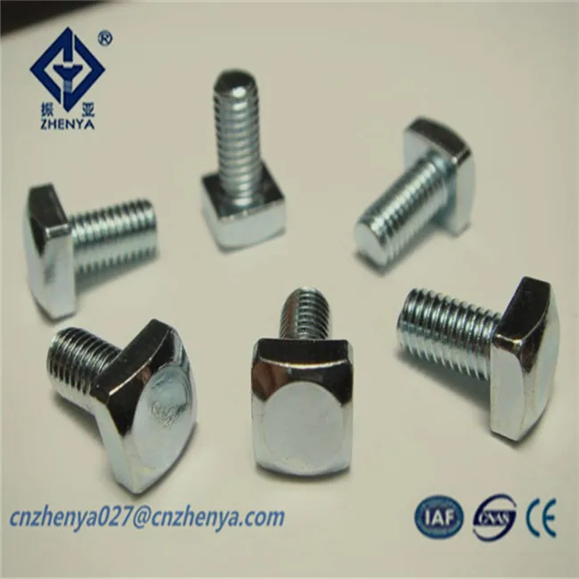 Square Bolt Ss304 Ss316 Free Samples Square U Bolt Square Thread Bolt ...