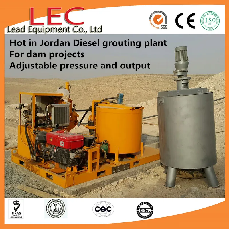 Lgp500/700/100pi-d Backfill Diesel Cement Grout Injection Pump - Buy ...