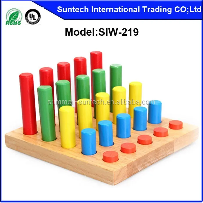 Montessori Teaching Aids Educational 14pcs Sets Wooden Toys - Buy ...