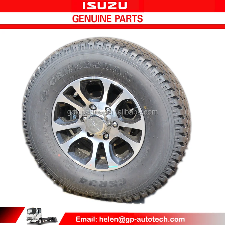 Isuzu Diesel 4wd Pickup Parts Front Wheels And Rear Tyres Assy For ...