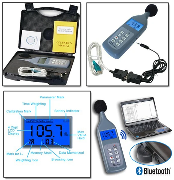 Smart Type Sound Level Meter Class 1 - Buy Sound Level Meter,Sound ...