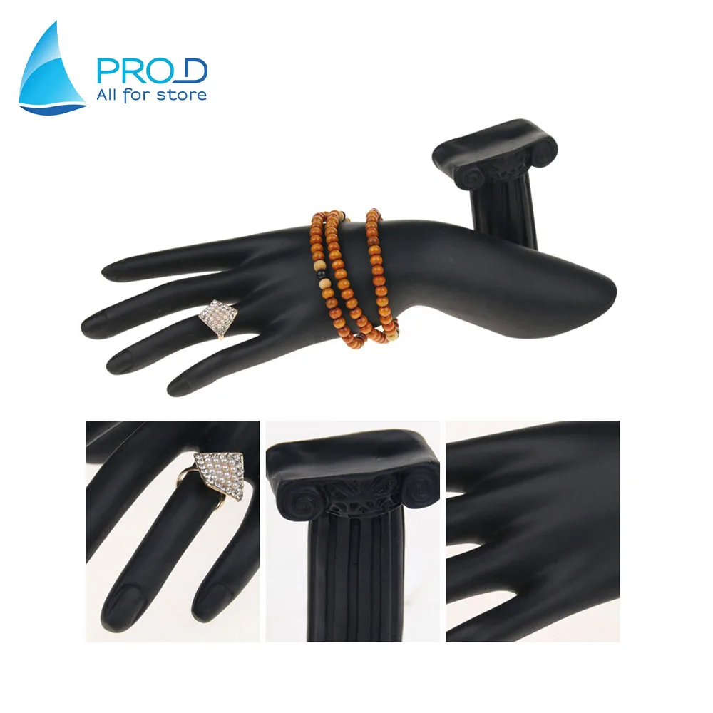 Black Hand Model Ring Display Rack Bracelet Display Props Wholesalehand ...