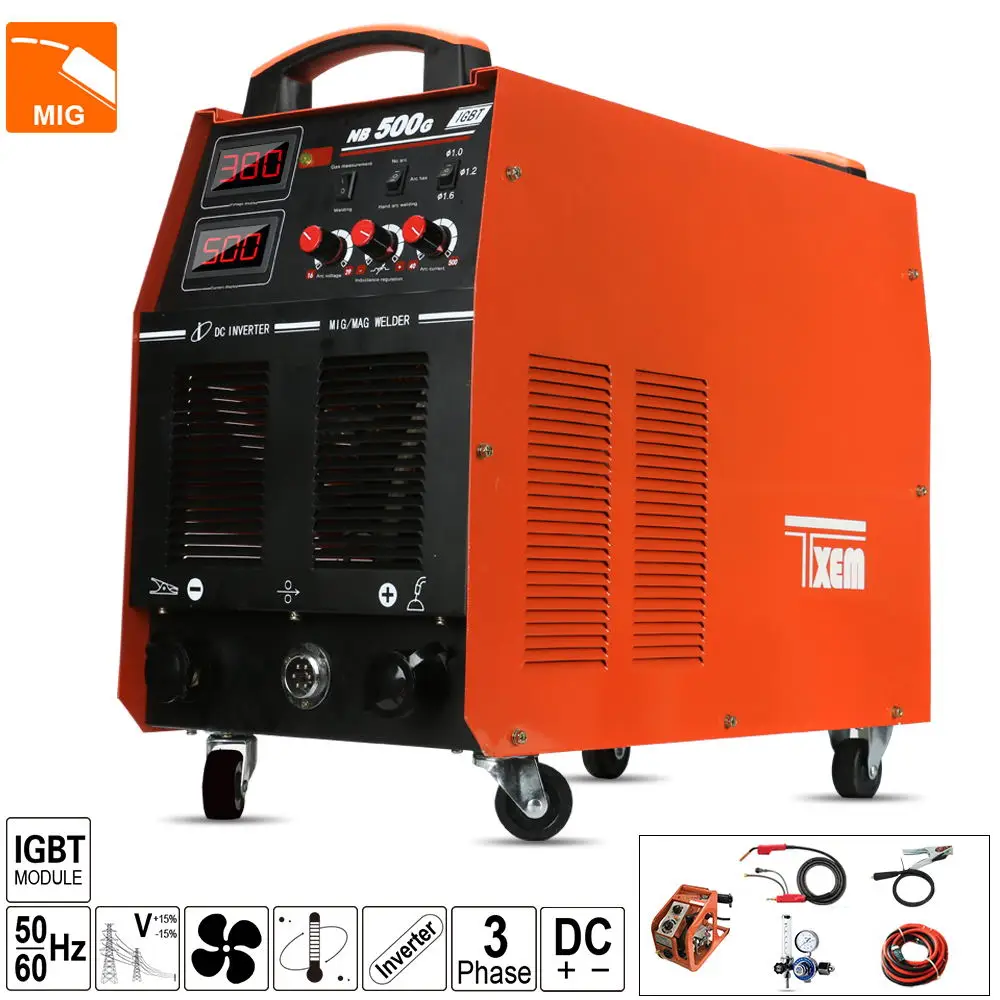 Invert Mig/mag/co2 Welding Machine(nb-350/500/630)/nb-500 Co2 Welding Machine Inverter Mig 500a ...