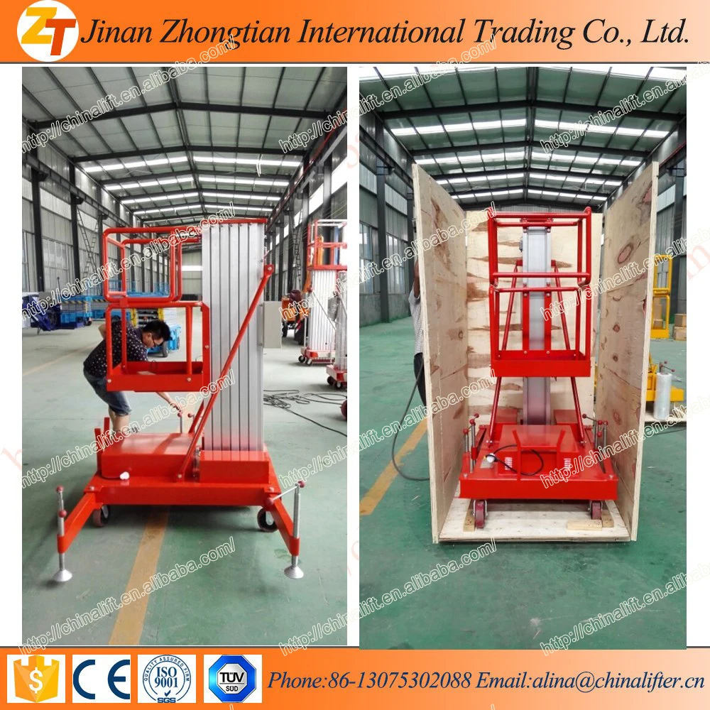 Ztcl Small Aerial Mobile One Man Scissor Lift/home Cleaning Elevator ...