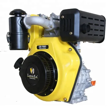 Single Cylinder Horizontal Shaft Industrial Diesel Engine 170f 178f ...
